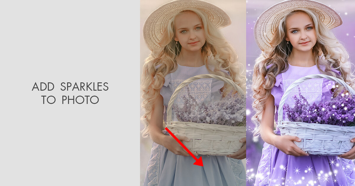 Add Sparkles & Glitter to Photos: App for iPhone & Android
