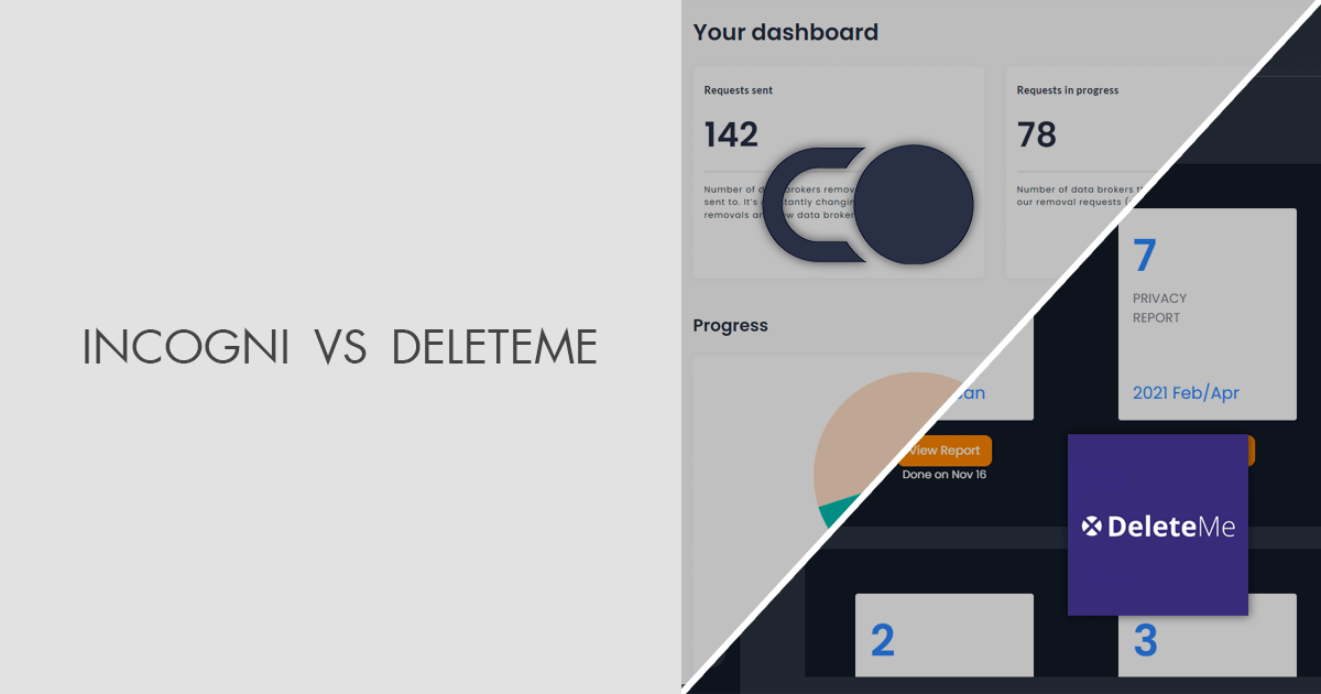 Incogni vs DeleteMe: What Program Is Better?