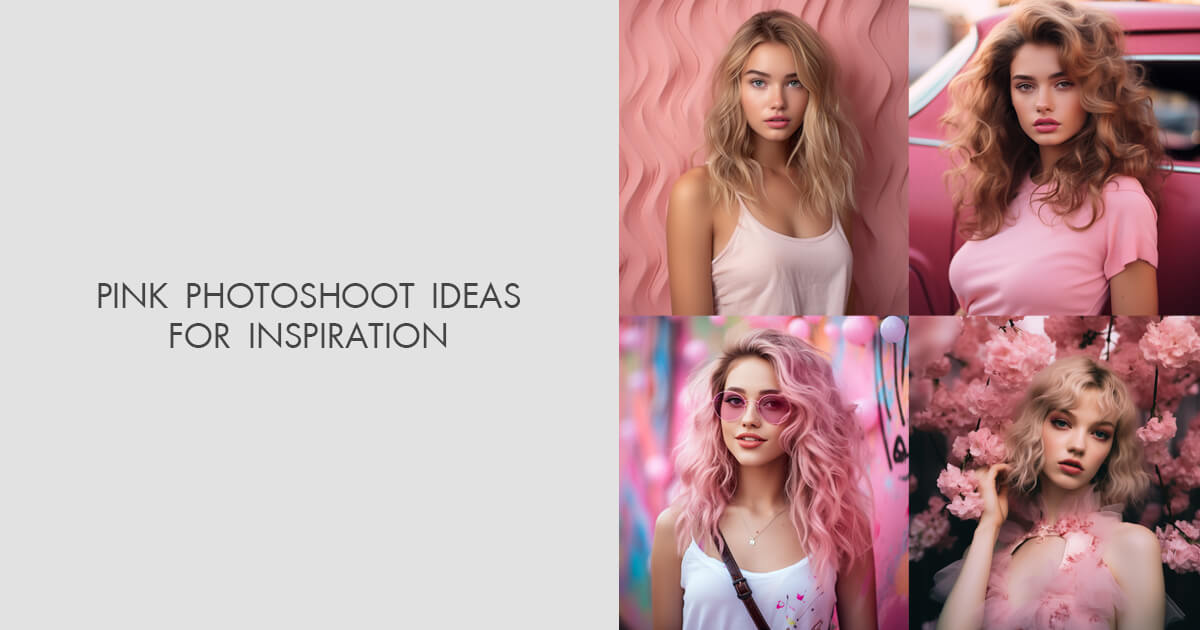 15 Pink Photoshoot Ideas for Inspiration