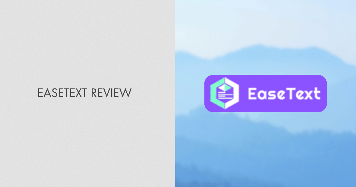 EaseText Review 2025: Services & Opportunities