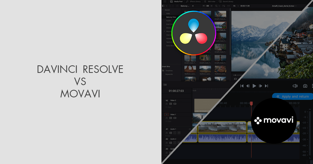 DaVinci Resolve vs Movavi: Find Your Perfect Software