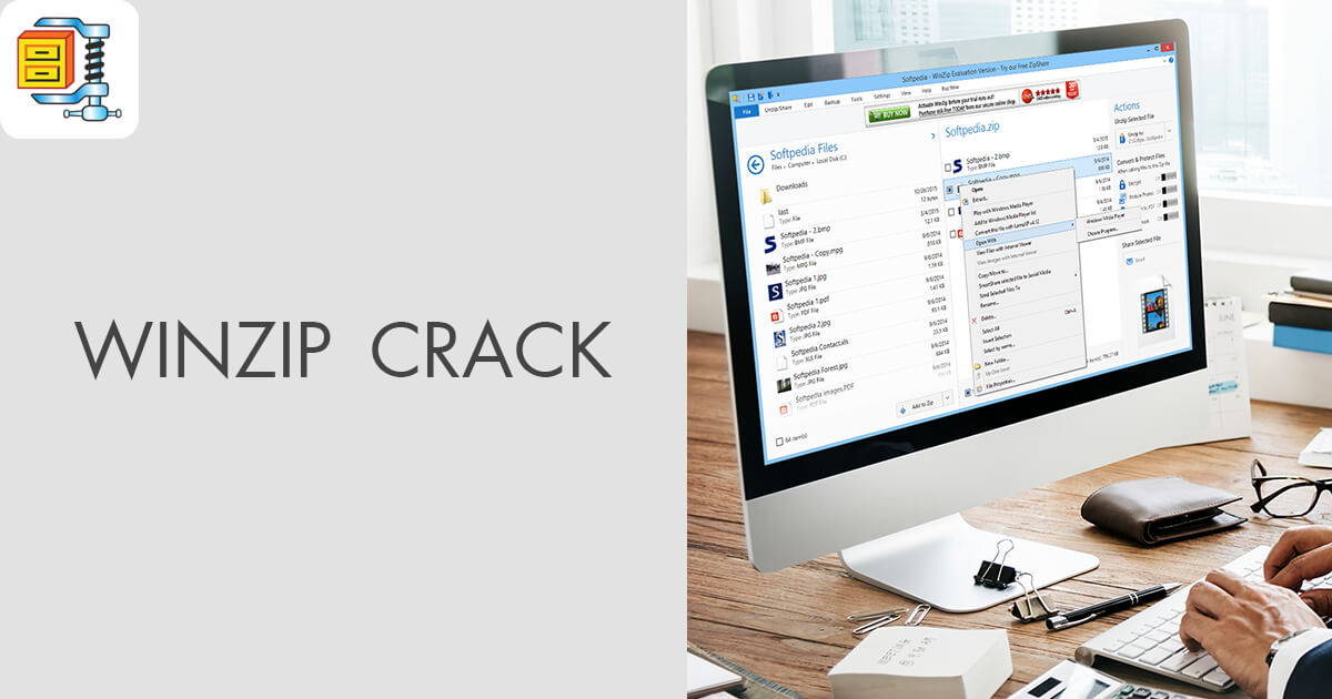 WinZip 29.0 Cracked File Compressing Totally