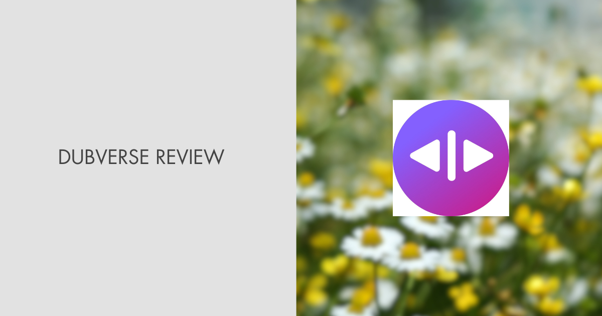 Dubverse Review 2025: Relax and Let AI Do the Work