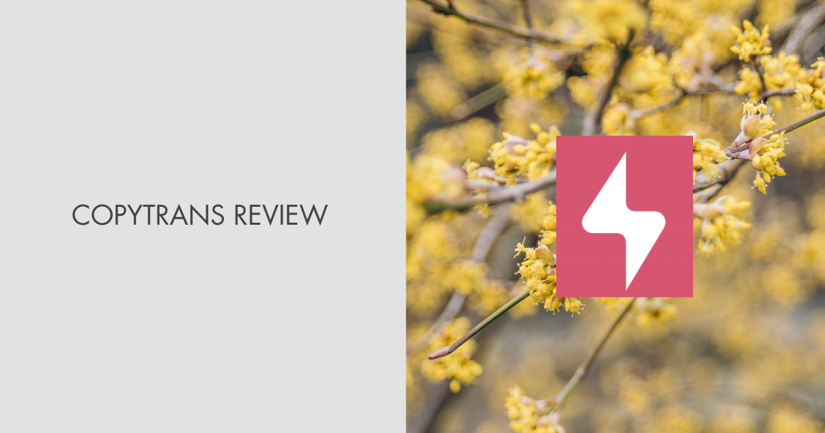 CopyTrans Studio Review 2025: Is It Worth Your Time?