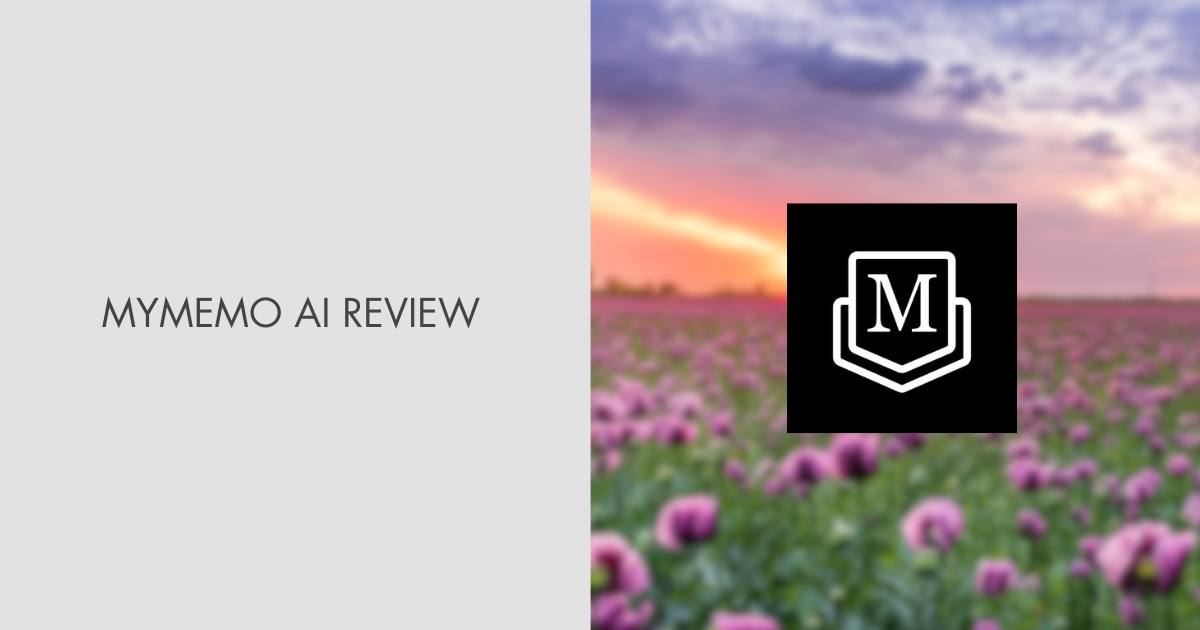 MyMemo Review 2025: Can It Transform Your Workflow?
