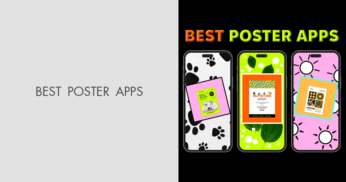 7 Best Poster Apps: Create Posters with Several Clicks in 2025