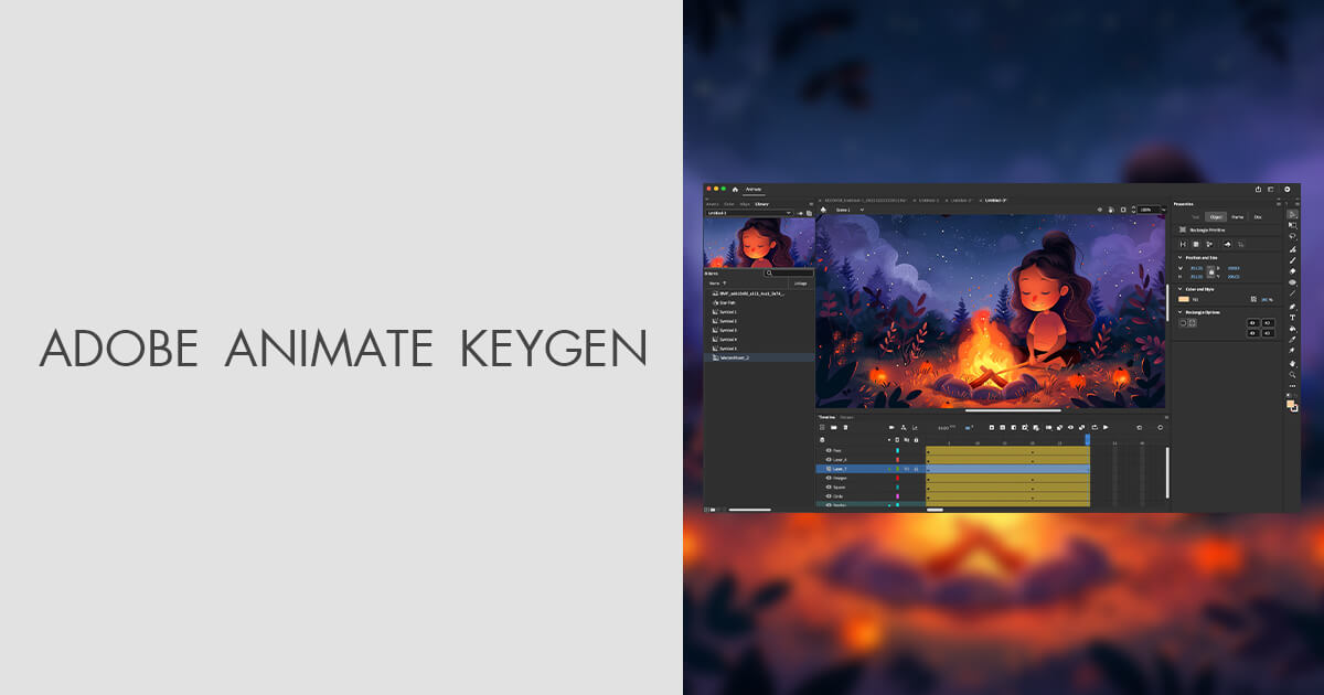 Adobe Animate Keygen 2025 [Free Download] – 100% Working
