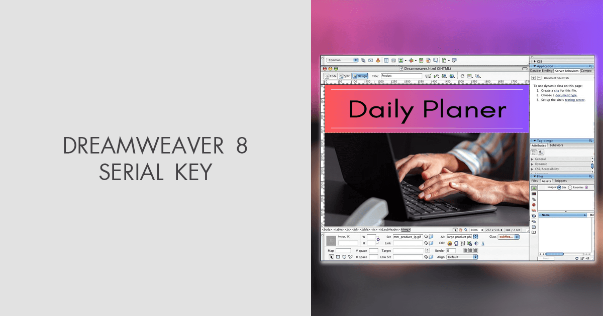 Dreamweaver 8 Serial Key 2025 [Free Download]