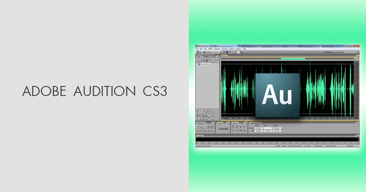 Adobe Audition CS3 Free Download (2025 Latest)