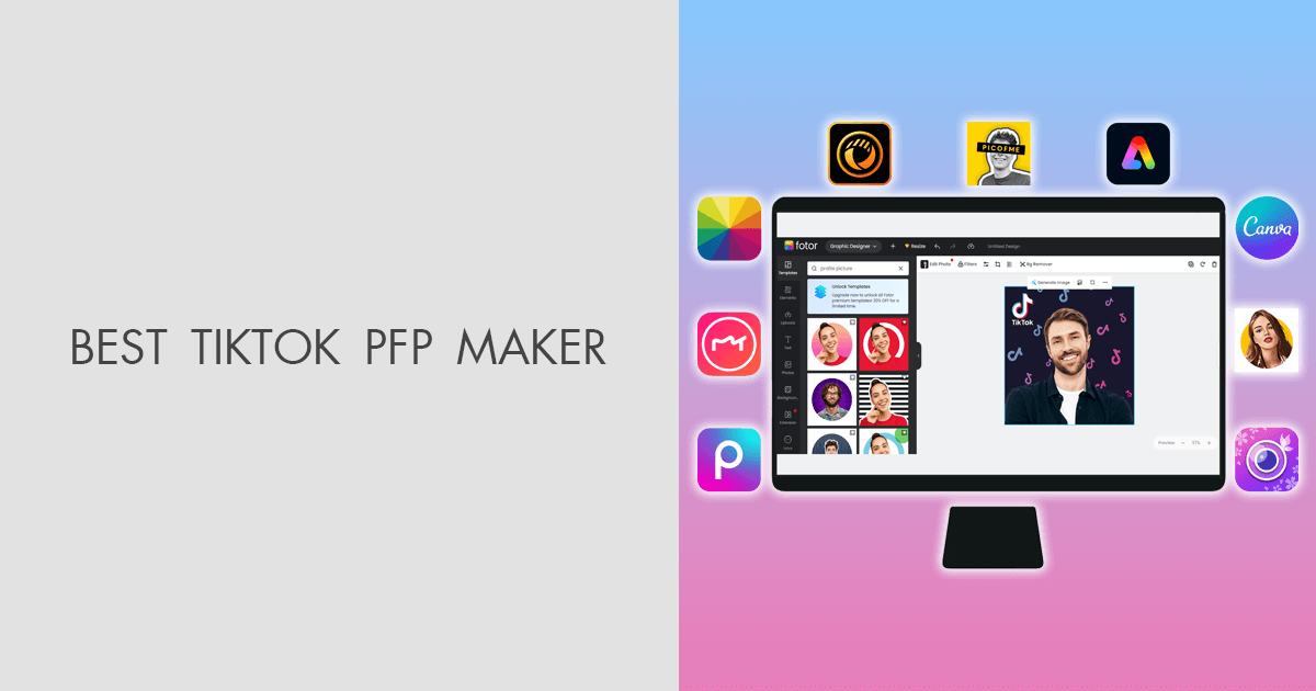 9 TikTok PFP Makers to Make Your TikTok Profile Pop