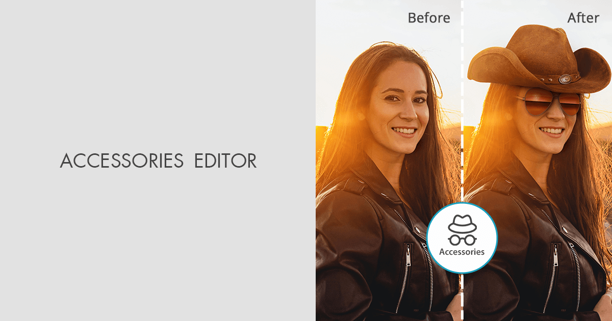 Add Accessories to Photos Online [FREE]