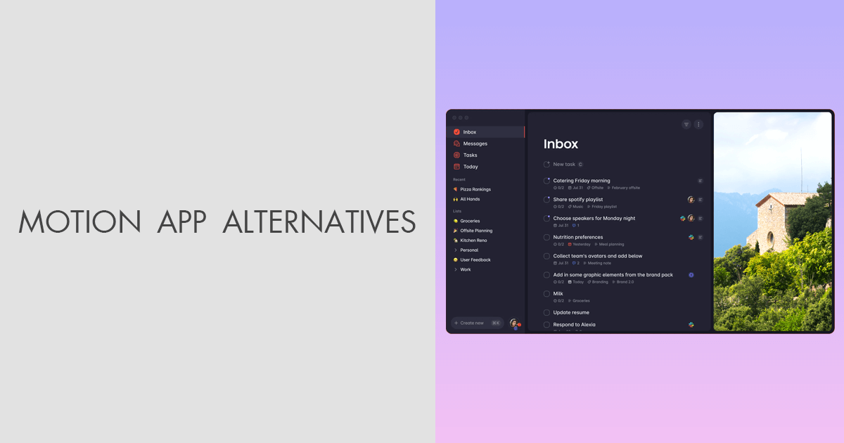 11 Motion App Alternatives for Effective Planning in 2025