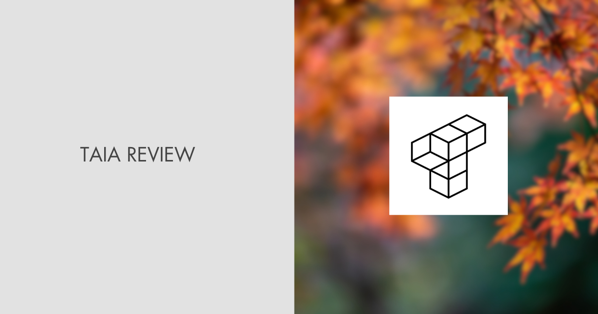 Taia Review 2026: Pricing & Features