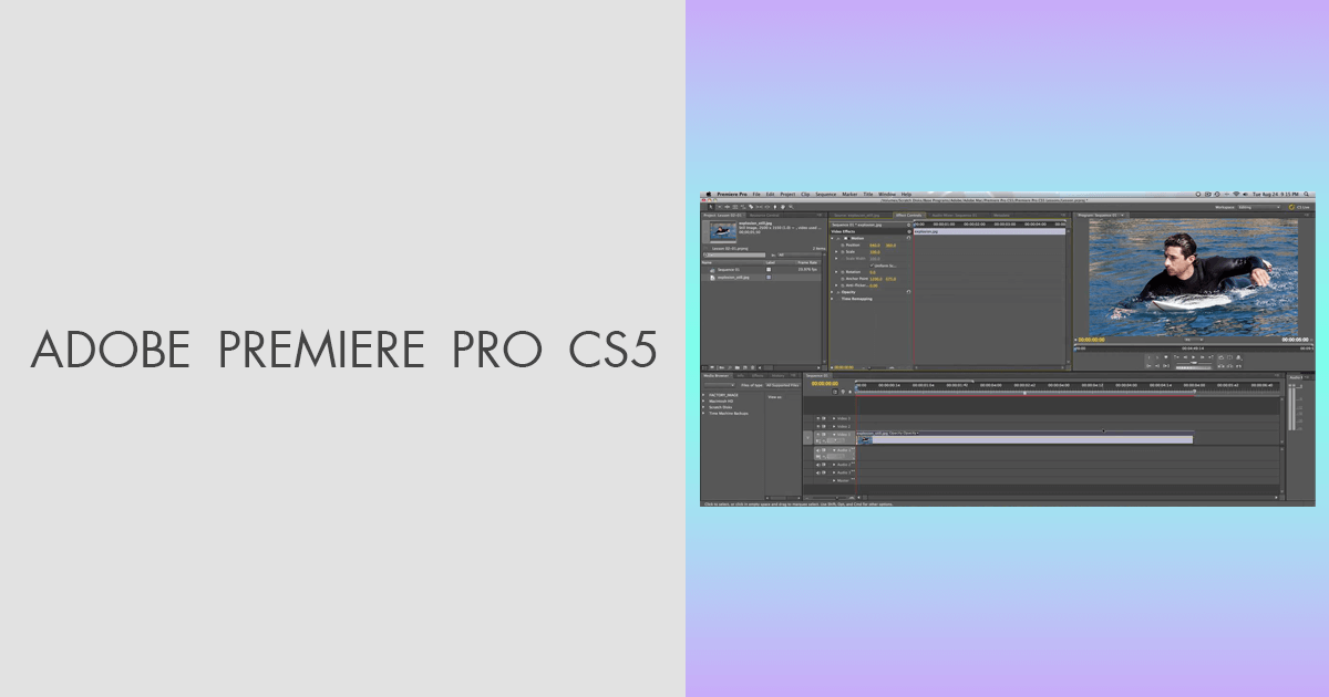 Adobe Premiere Pro CS5 Free Download + Direct Link