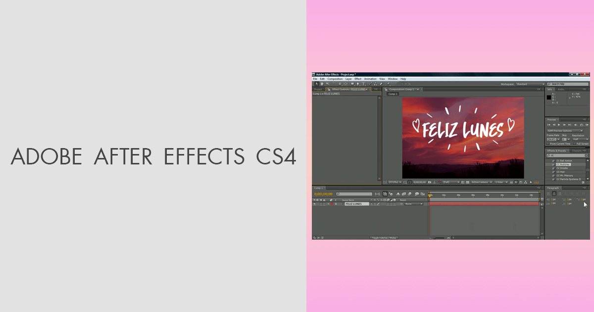 Adobe After Effects CS4 Download (Latest Version)