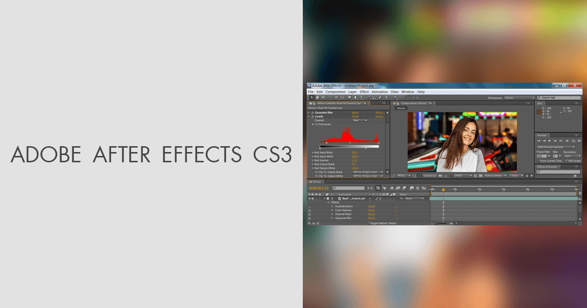 Adobe After Effects CS3 [Free Download] – 100% Working