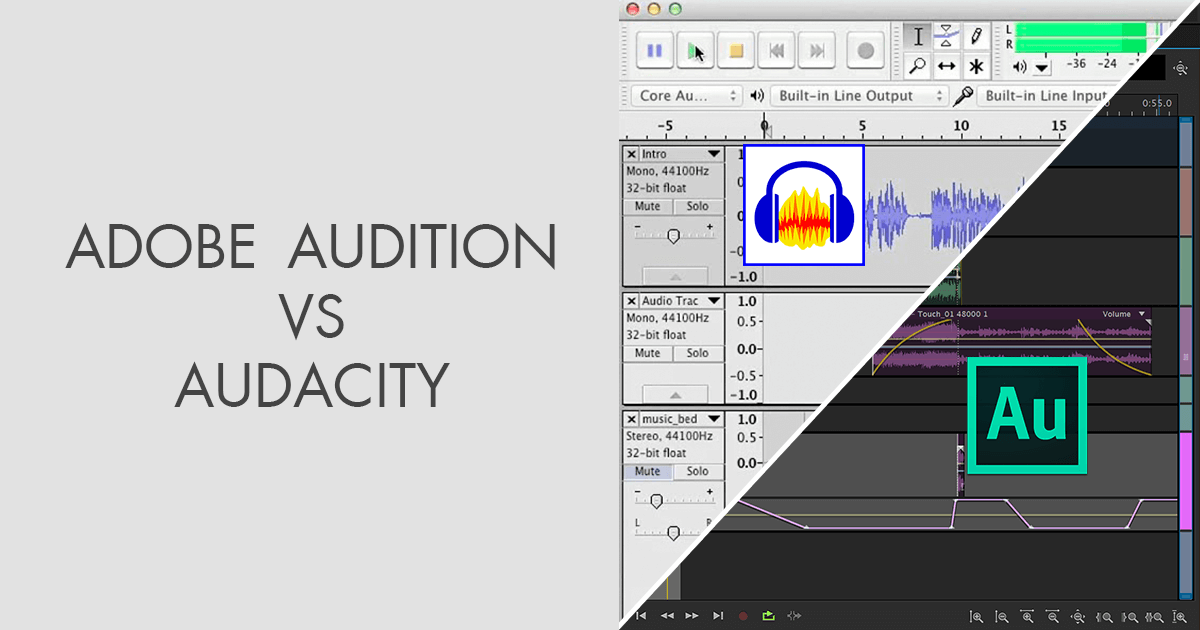 Adobe Audition vs Audacity: What Software to Install?