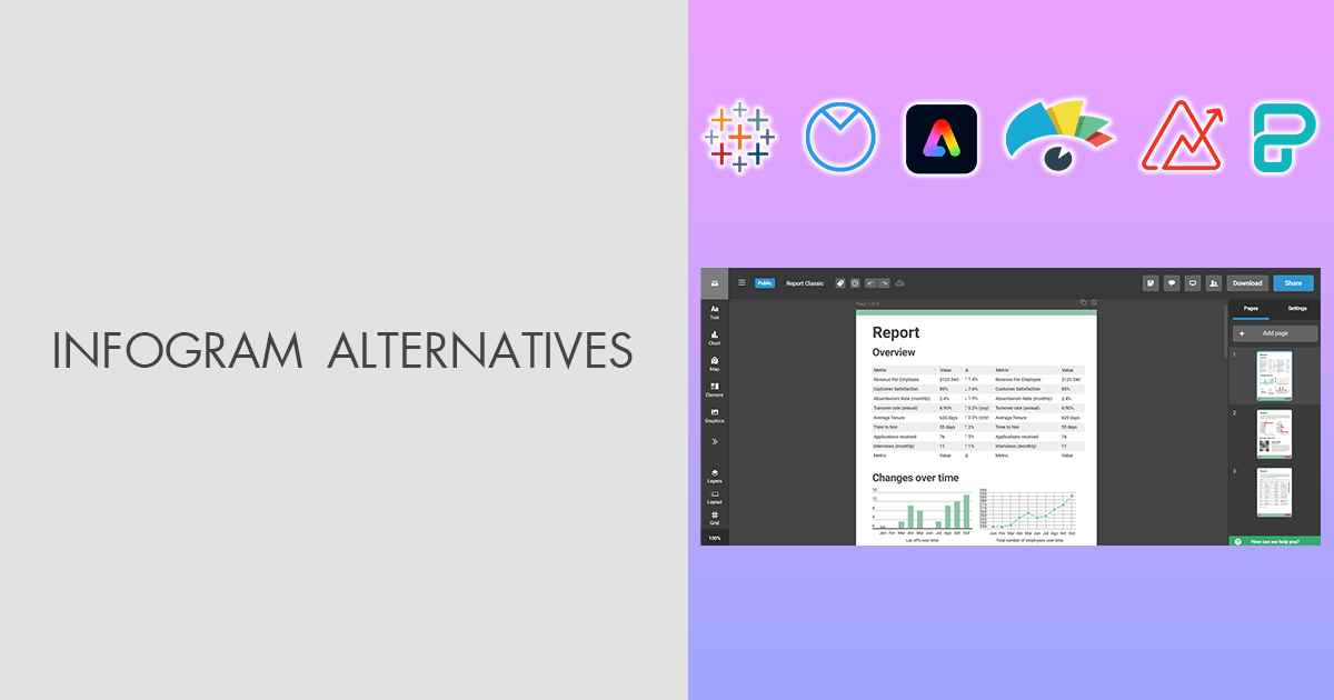 10 Infogram Alternatives in 2025