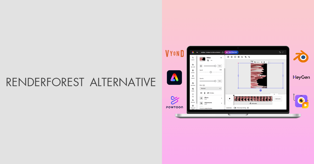 9 Renderforest Alternatives in 2025 [Free & Cheap]