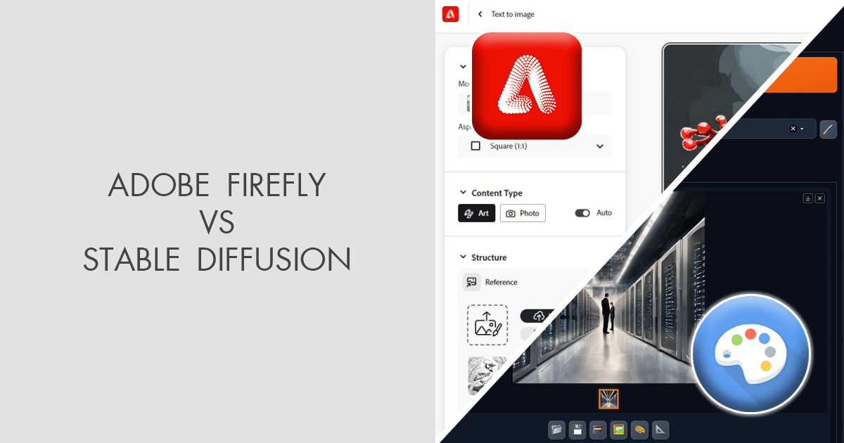 Adobe Firefly vs Stable Diffusion: Quem Define a IA Criativa