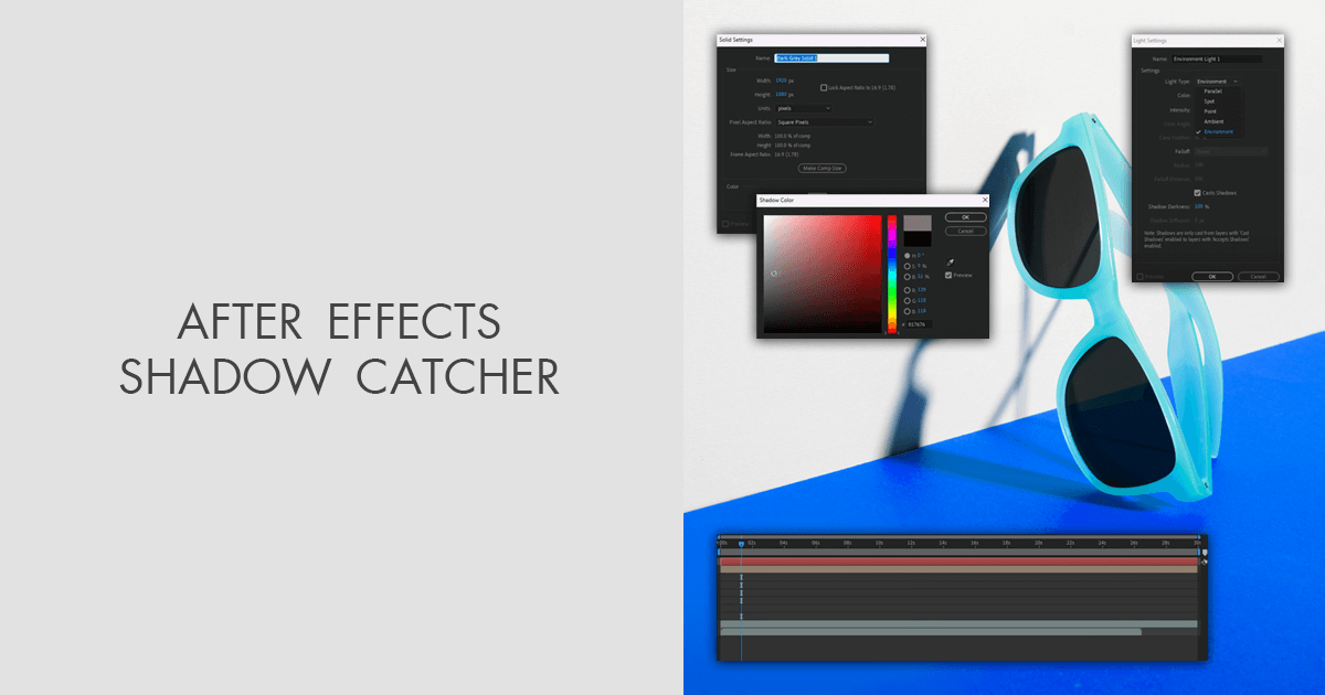 After Effects Shadow Catcher: NEW Feature Overview