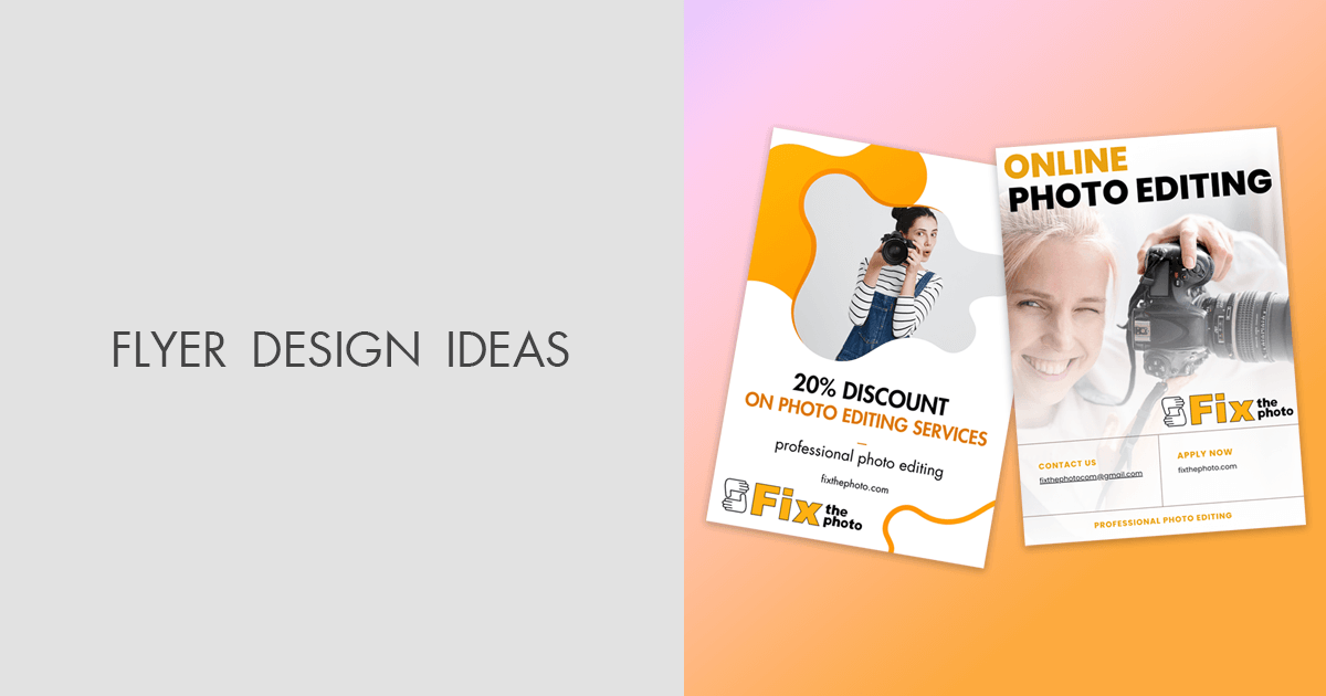 11 Trending Flyer Design Ideas to Boost Your Brand