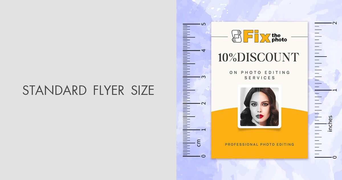 Standard Flyer Size Guide [Examples + Design Tips]