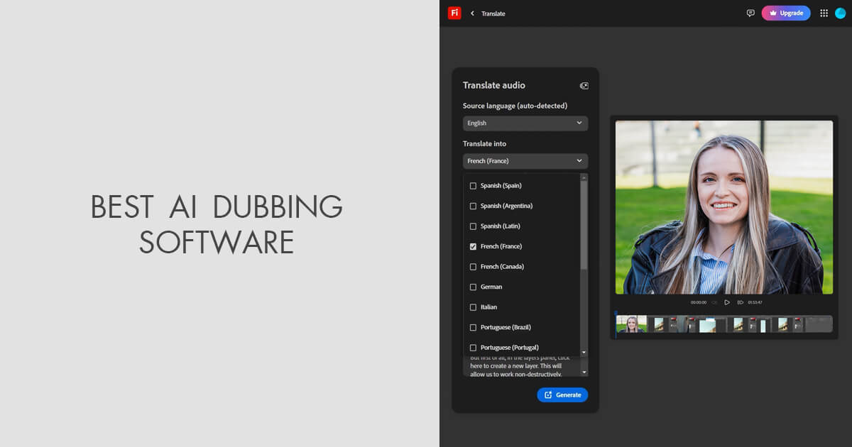 7 Best AI Dubbing Software in 2026 [100% FREE]