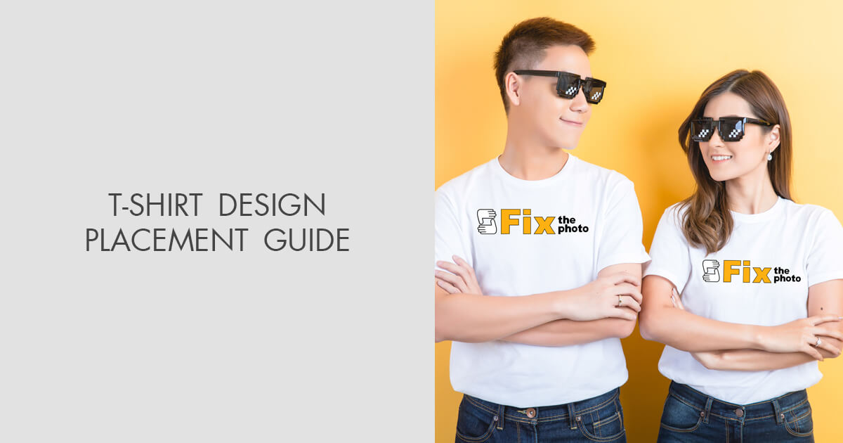 T-Shirt Design Placement Secrets from FixThePhoto's Designer