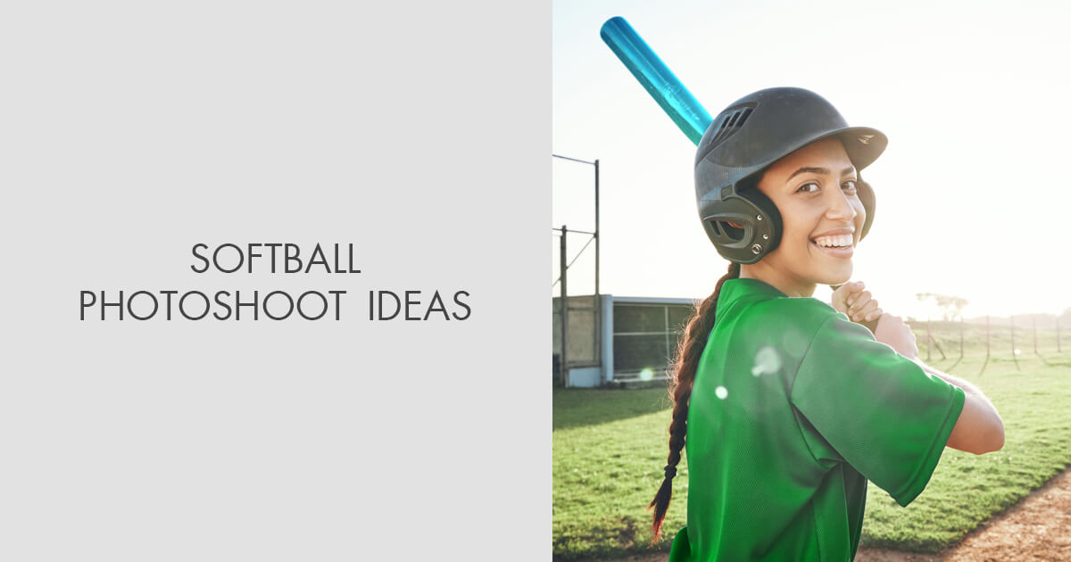 Cool Softball Photoshoot Ideas for Teams & Individuals