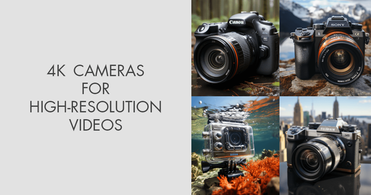 4K Cameras of 2025 for High-Resolution Videos & Films
