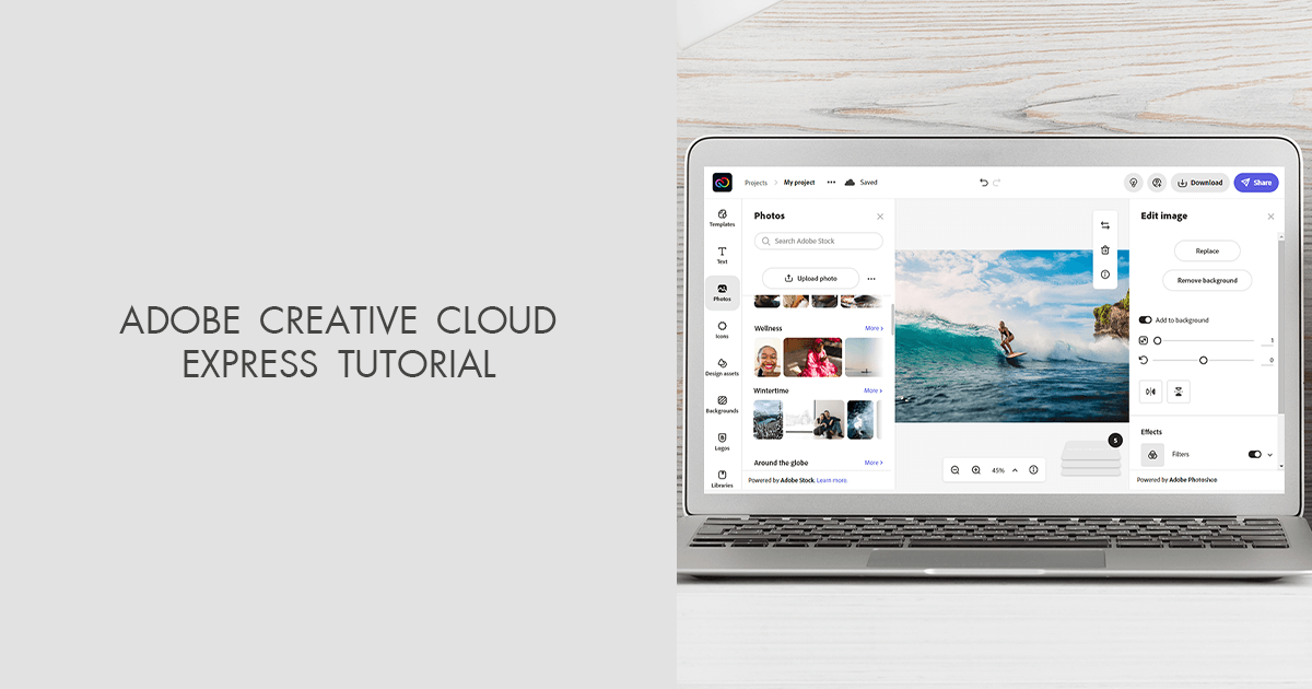 Adobe Express Tutorials for Beginners