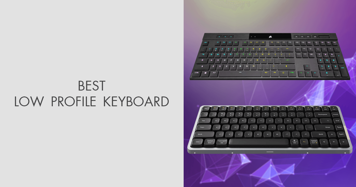 Best Low Profile Keyboards That Keep Your Wrists Happy