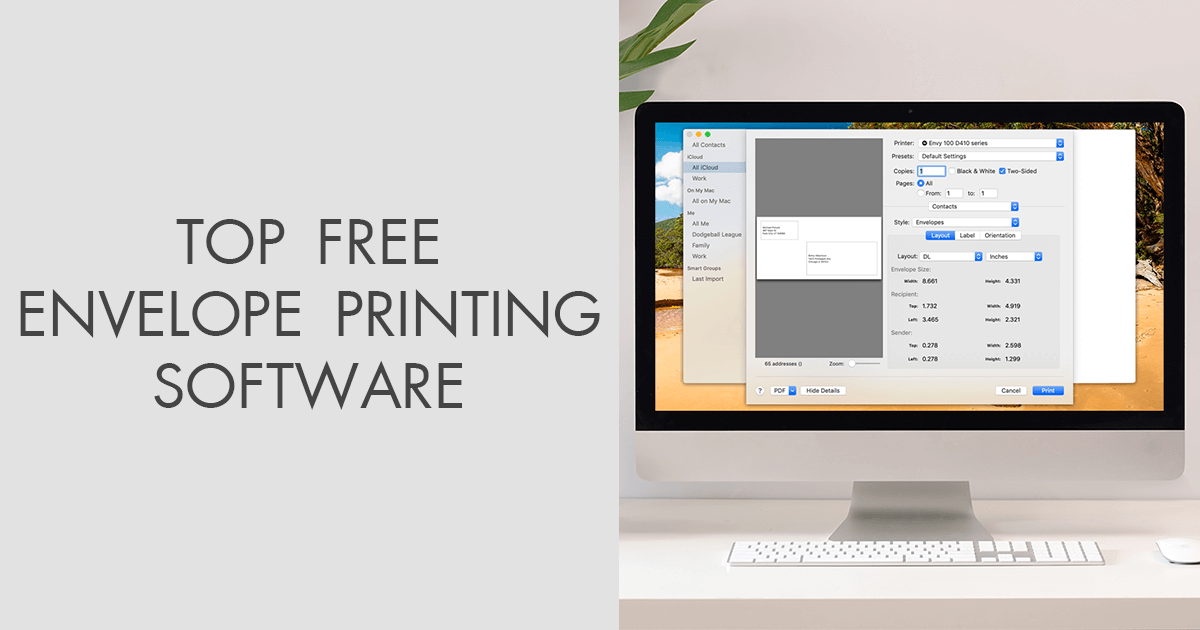 8 Best Free Envelope Printing Software in 2025