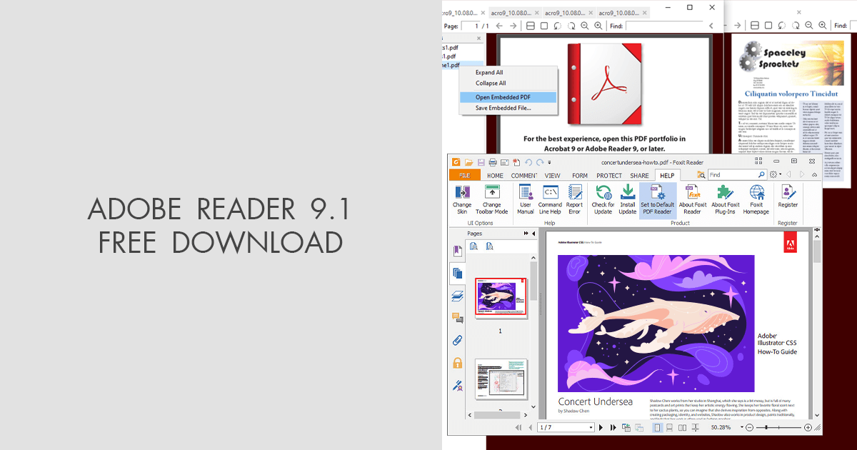 Adobe Reader 9.1 Free Download (2025 Latest)