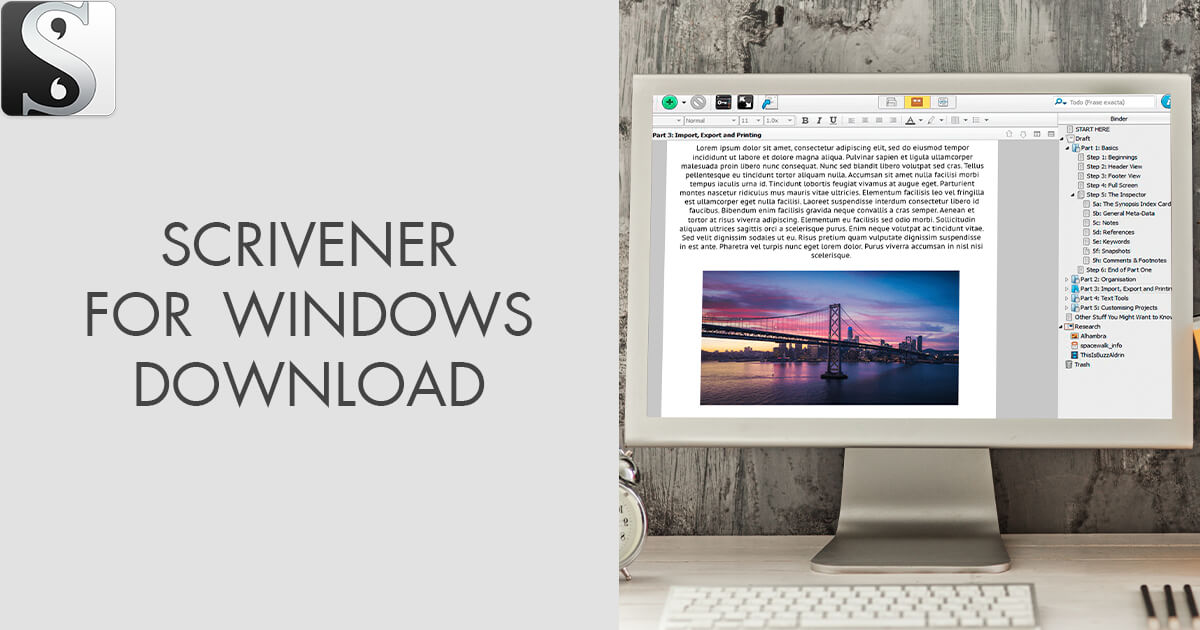 Scrivener For Windows Download (Updated 2025 Version)