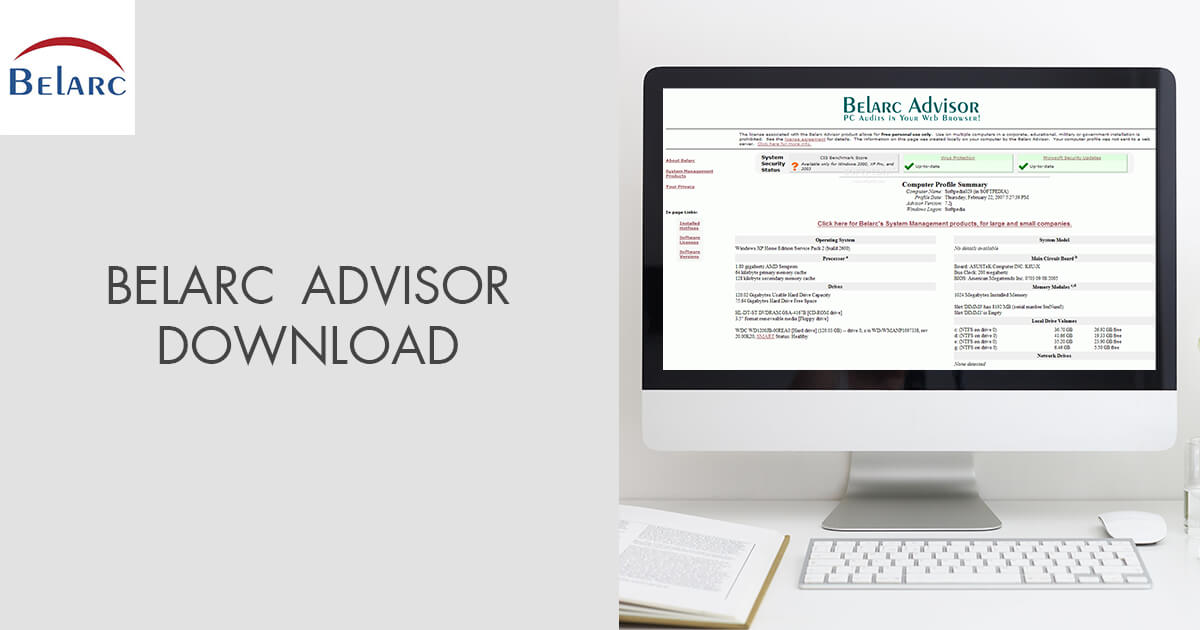 Belarc Advisor Download (Updated 2025 Version)