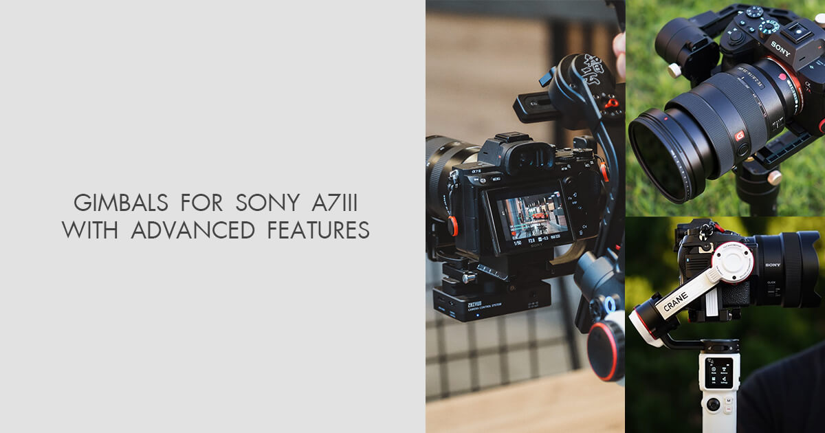 4 Best Gimbals for Sony A7III in 2025: Buyer's Guide