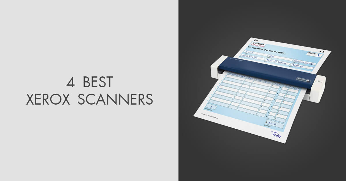 4 Best Xerox Scanners in 2025