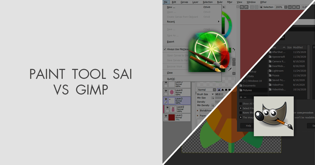 Paint Tool SAI vs GIMP: Which Software Is Better?