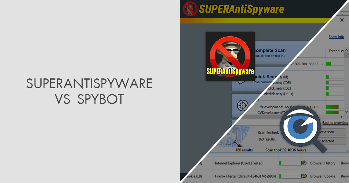 SUPERAntiSpyware vs Spybot: Which Software Is Better?