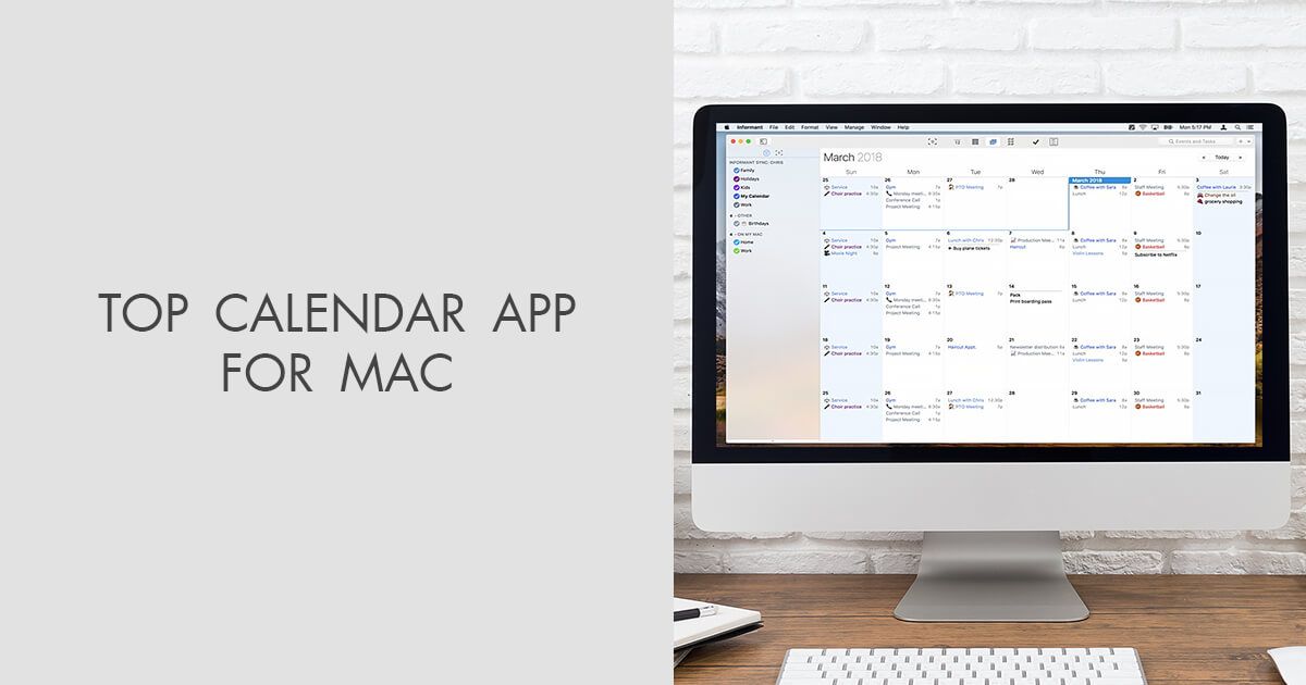 5 Best Calendar Apps for Mac in 2025