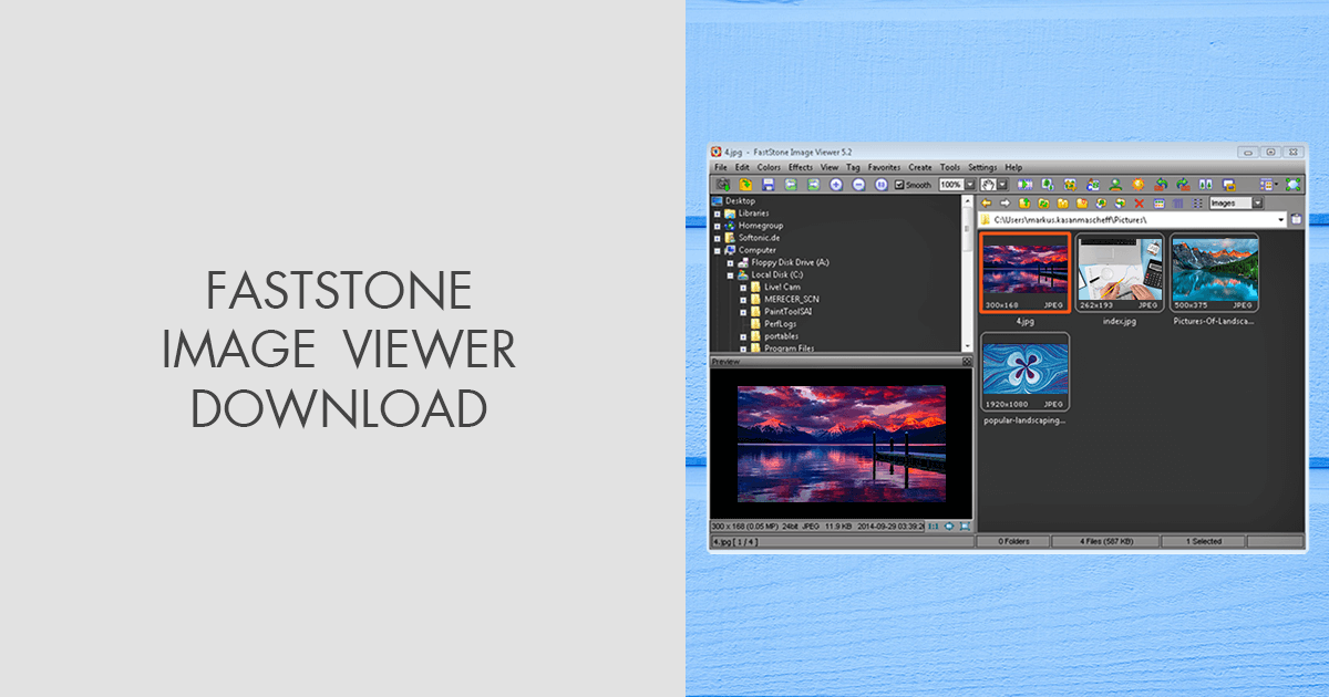 FastStone Image Viewer Free Download (2025 Latest)