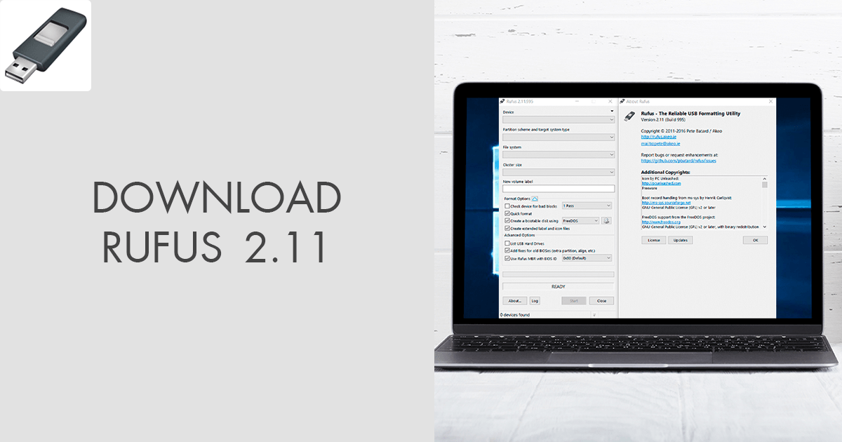 Download Rufus 2.11 (Updated 2025 Version)