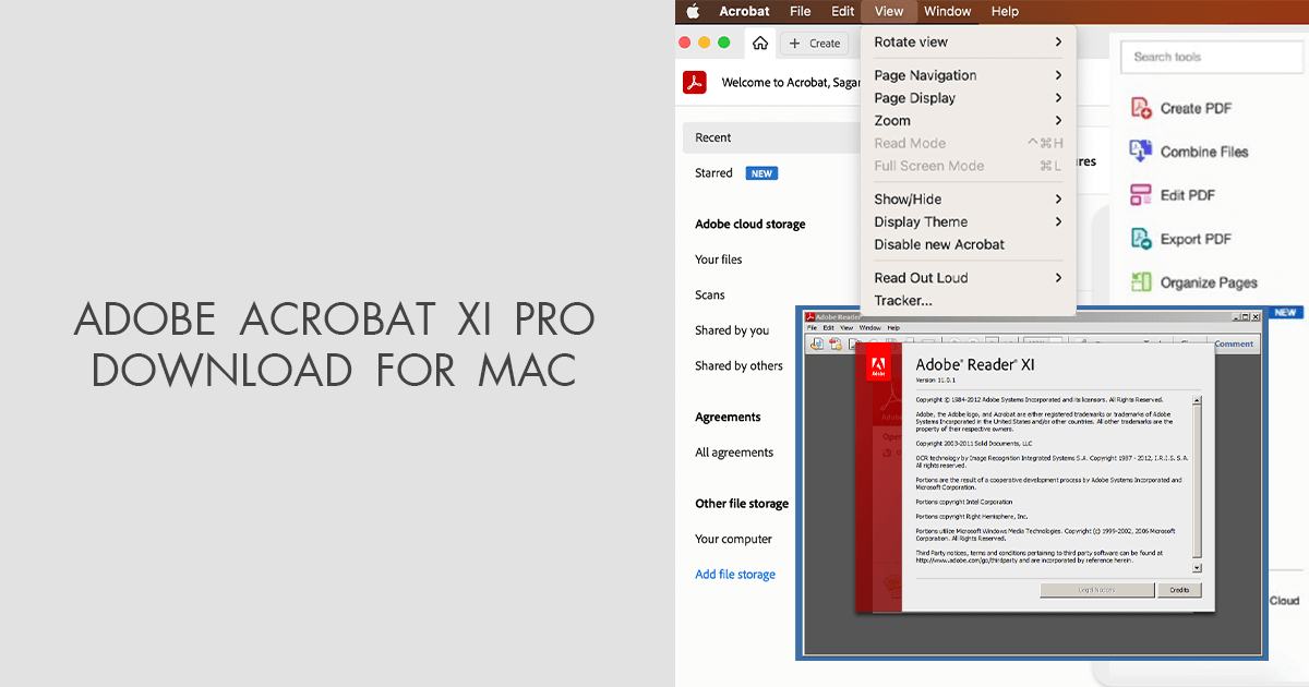 Adobe Acrobat XI Pro Download For Mac (2025 Latest)