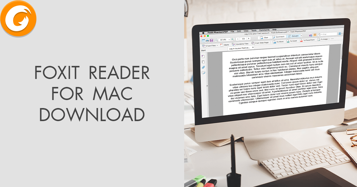 Foxit Reader For Mac Download (Updated 2025 Version)