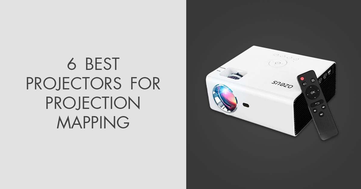 6 Best Projectors For Projection Mapping in 2025