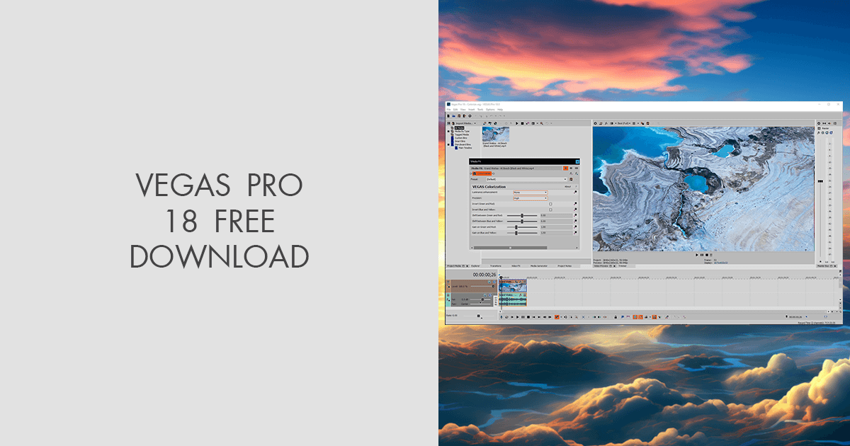 Vegas Pro 18 Free Download (2025 Latest)