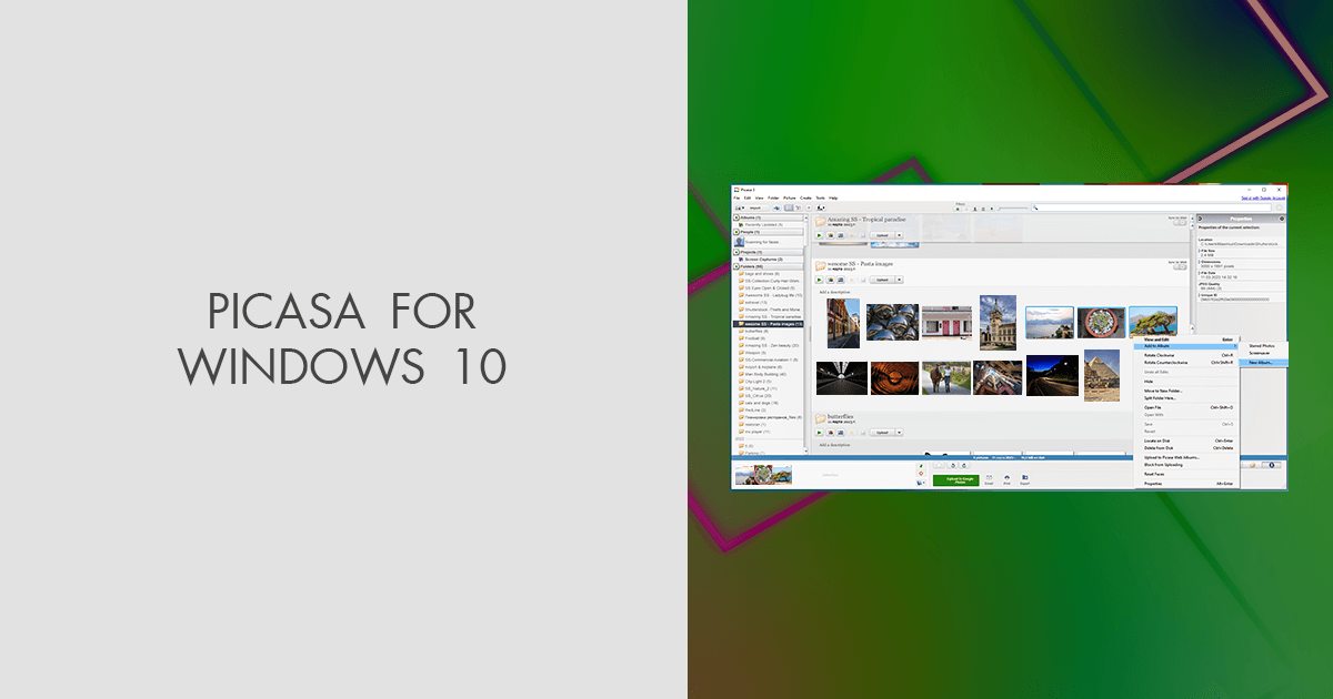 Picasa For Windows 10 Download (Now Google Photos)