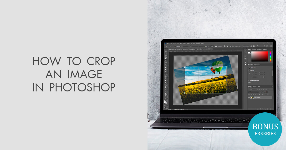 How to Crop an Image in Photoshop